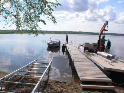 Boat Launch. Automatic boat launch, Boat launch rails, custom boat ...